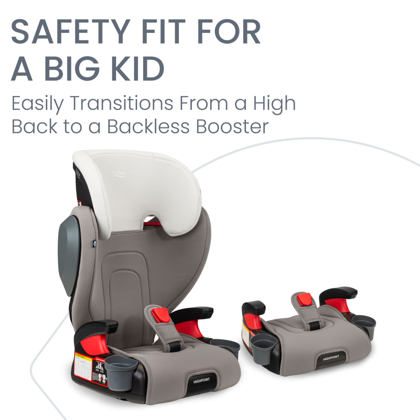 Britax | Britax Highpoint 2-Stage Belt-Positioning Booster Seat