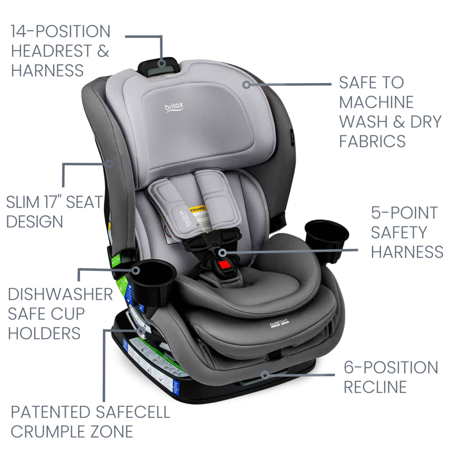 Britax | Poplar Convertible Car Seat