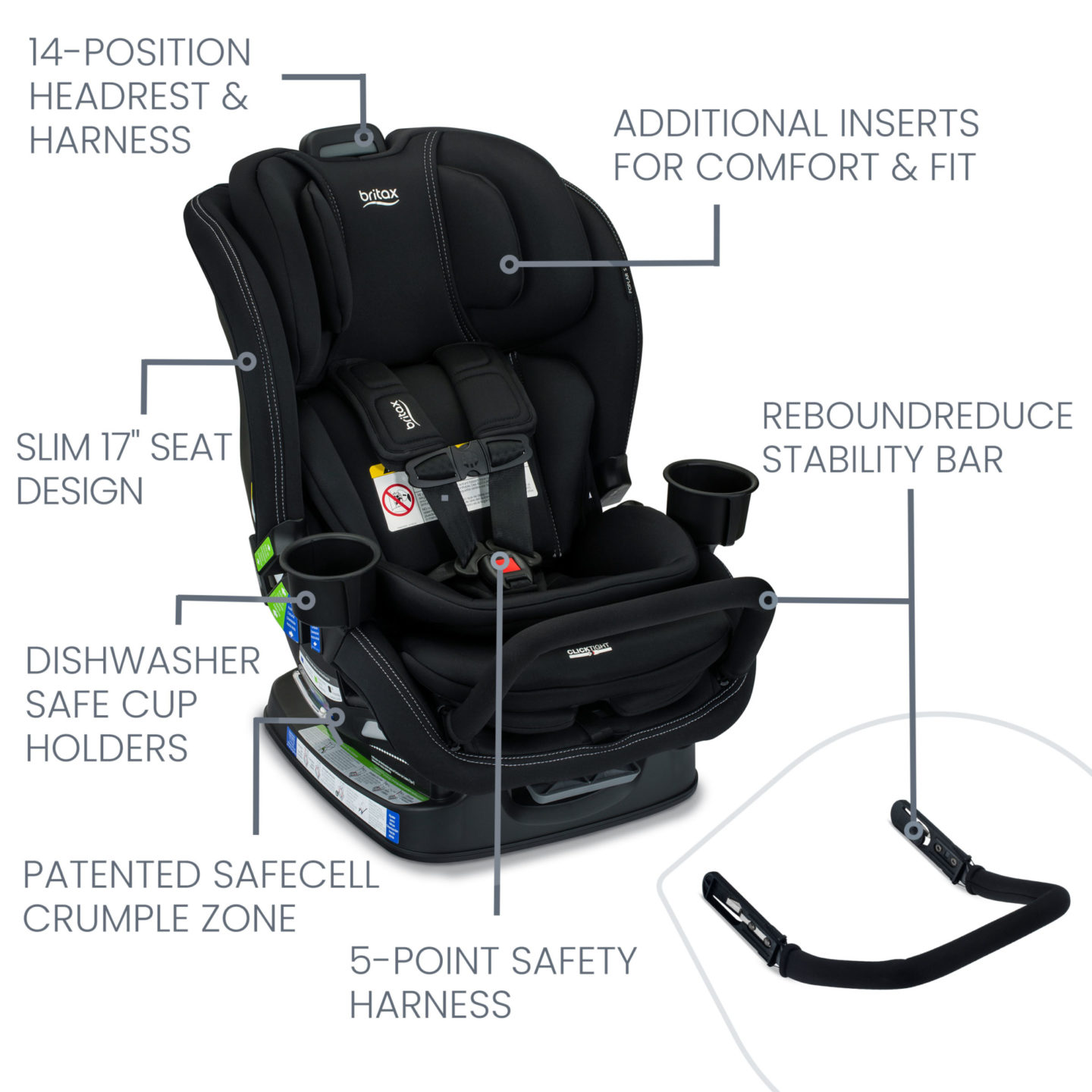Britax | Poplar S Convertible Car Seat