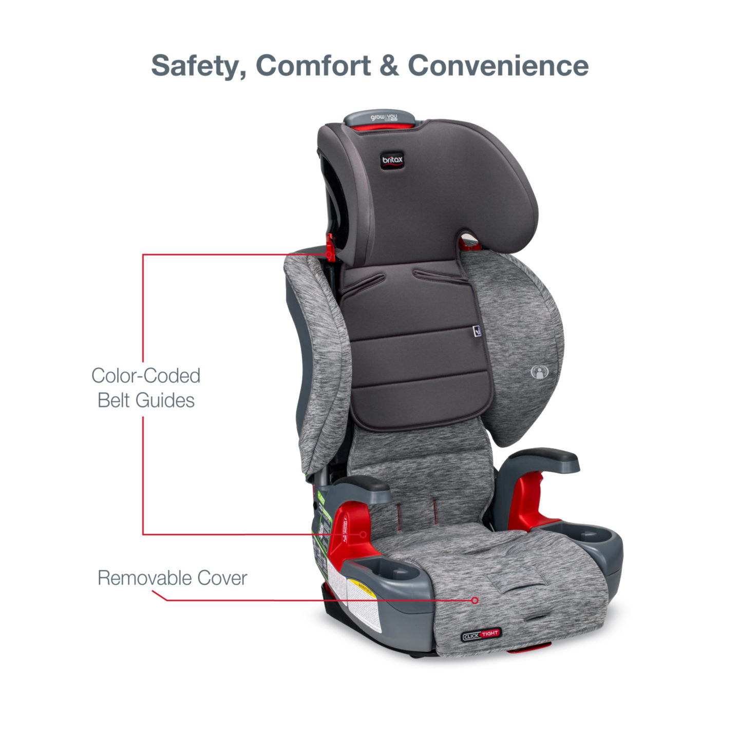 Britax | Britax® Grow with You ClickTight Harness-2-Booster Car Seat