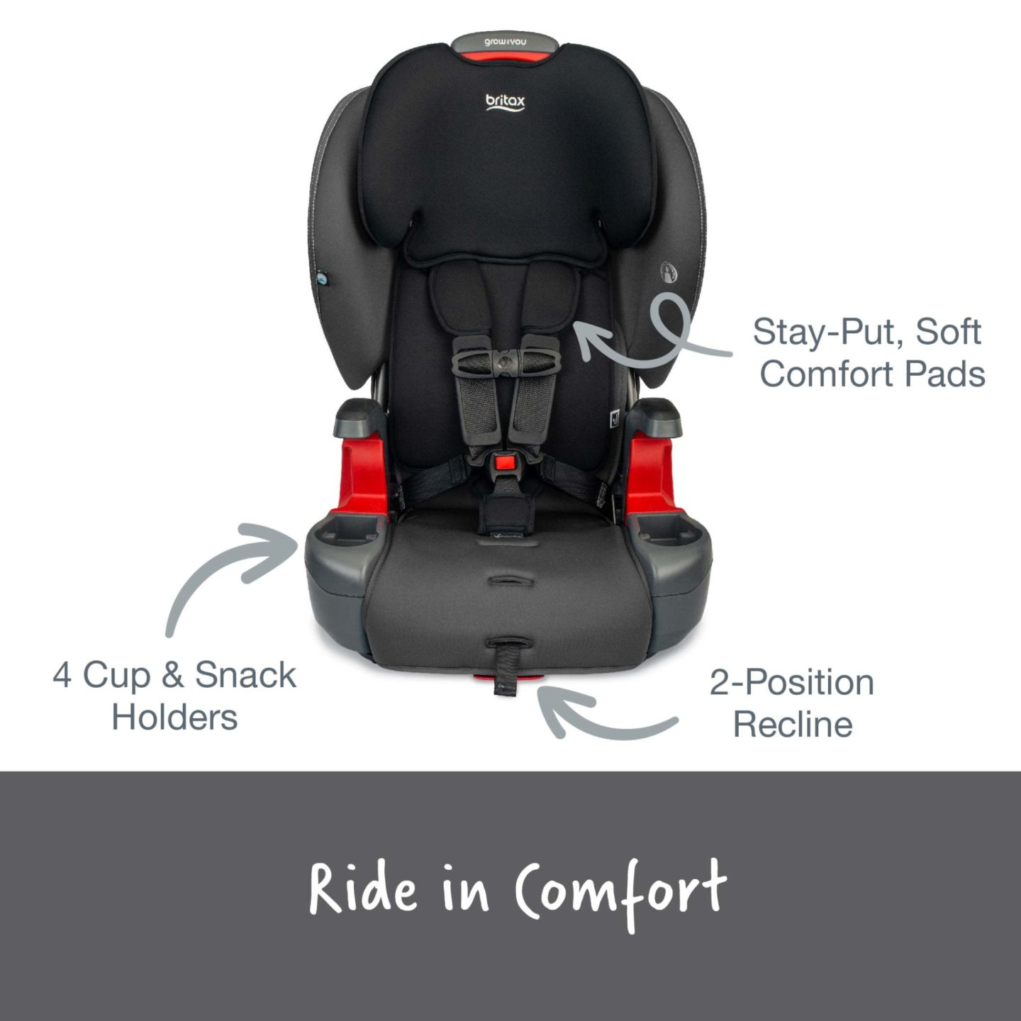 Britax | Britax® Grow with You Harness-2-Booster Car Seat
