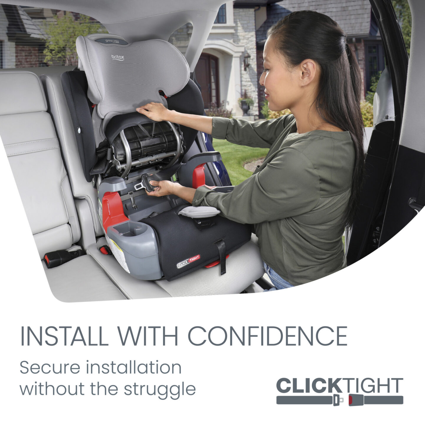 Britax | Grow With You ClickTight Harness-2-Booster Car Seat, 2-in-1…