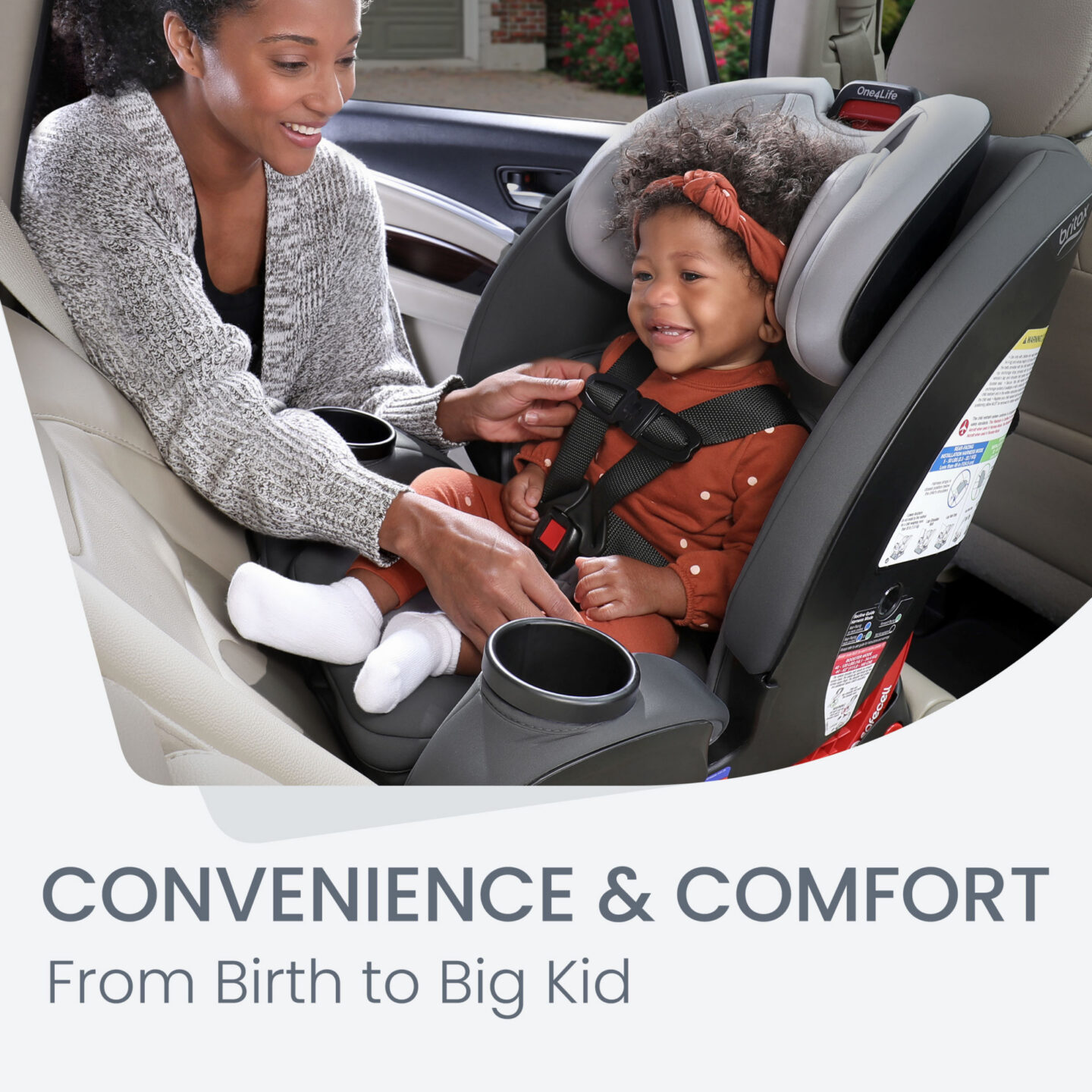 Britax | One4Life ClickTight All-in-One – Car Seat & Booster Combo