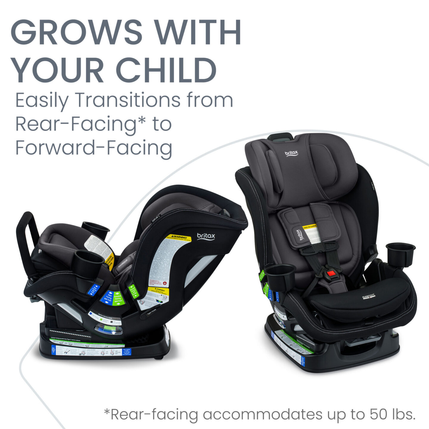 Britax | Poplar S Convertible Car Seat – Slim 17” Design