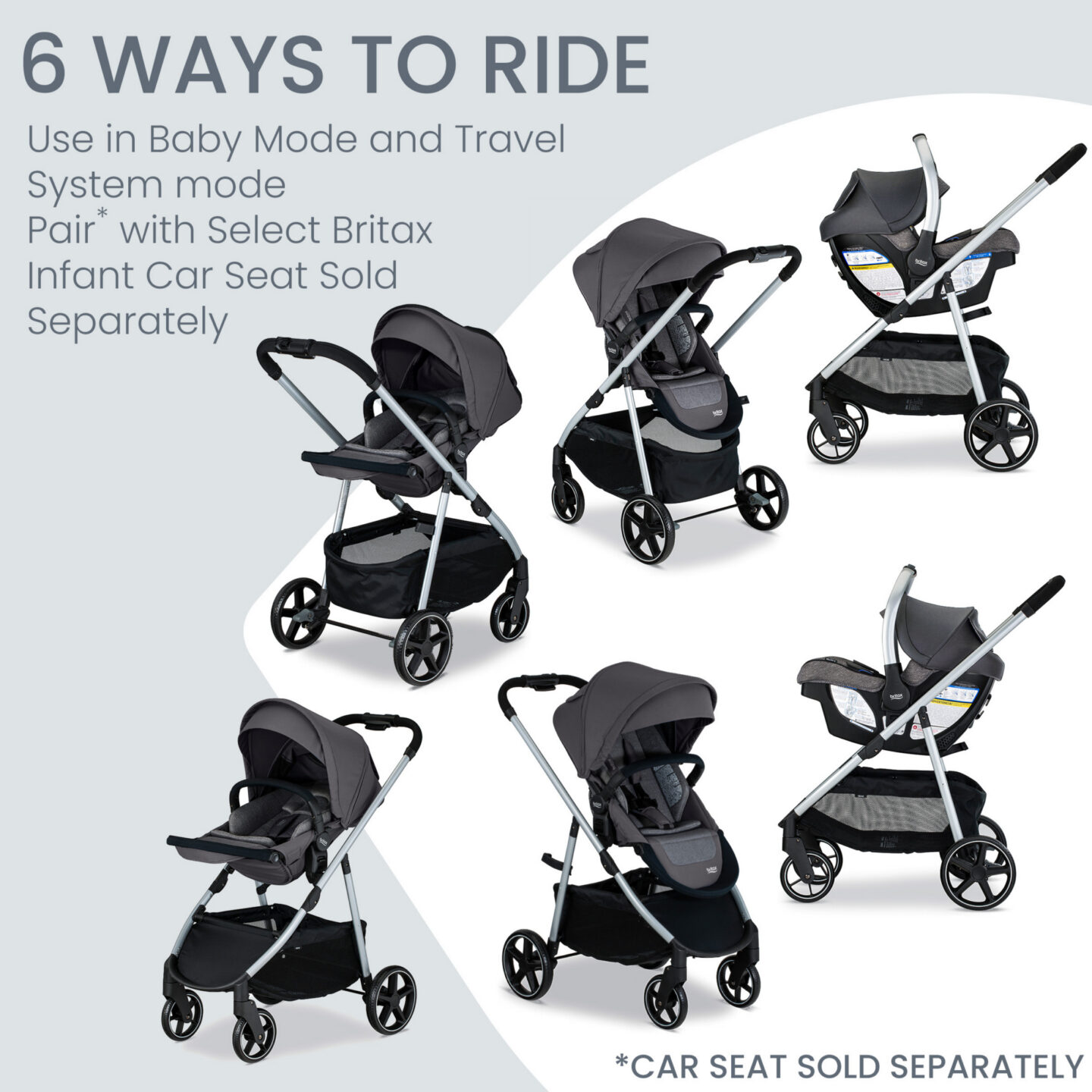 Britax | Grove® Stroller with CozyFit® Insert