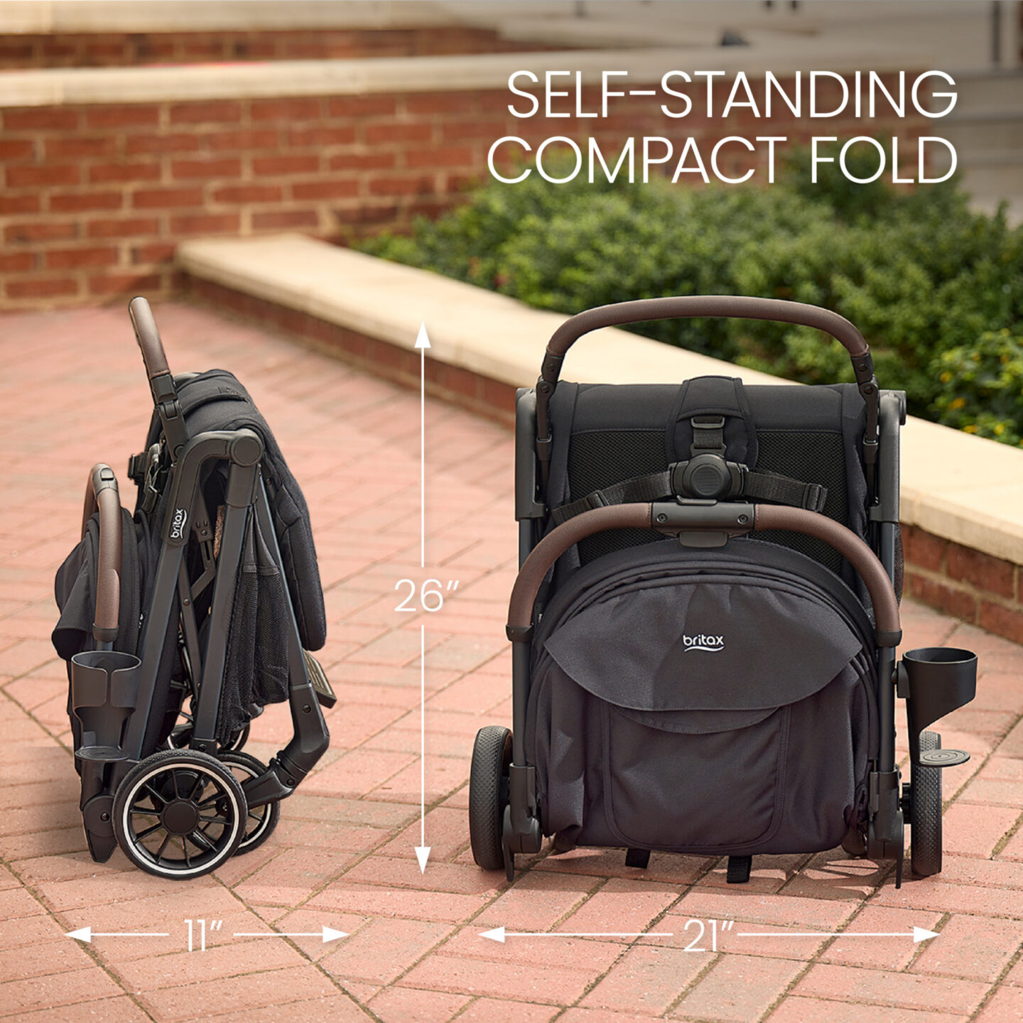 Britax | Juniper Compact Stroller with Cup Holder